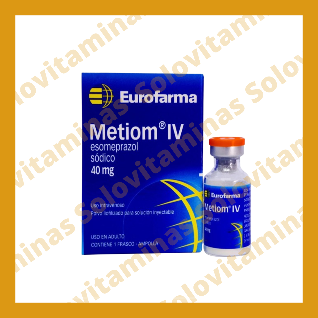 METIOM I.V. 40mg Inyectable 1 Ampolla - Solo Vitaminas