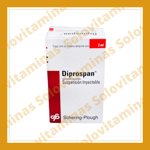 DIPROSPAN 2 ml Vial 2 Inyectable - Solo Vitaminas
