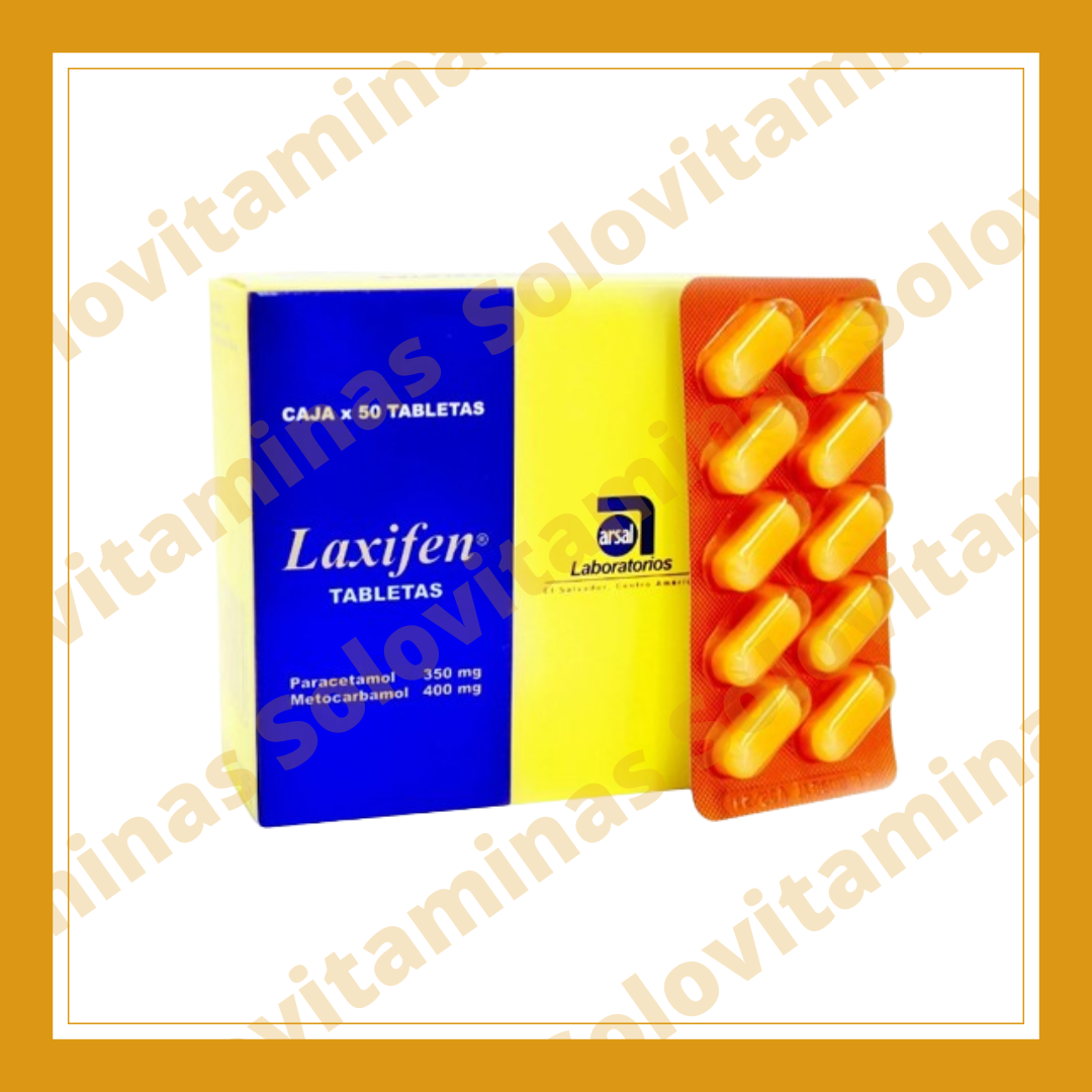 LAXIFEN 50 Tabletas - Solo Vitaminas