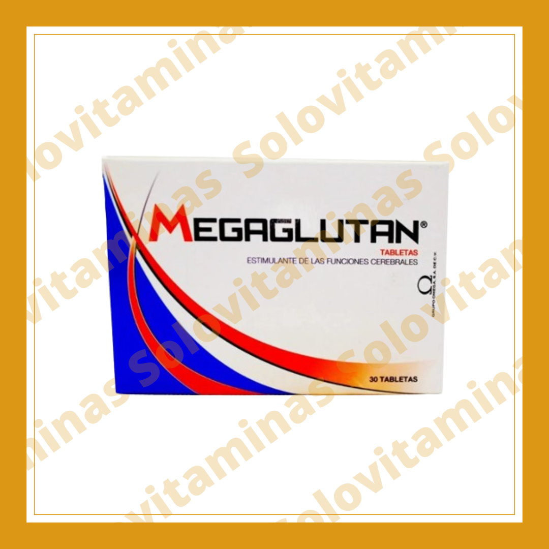 MEGAGLUTAN 30 Tabletas - Solo Vitaminas