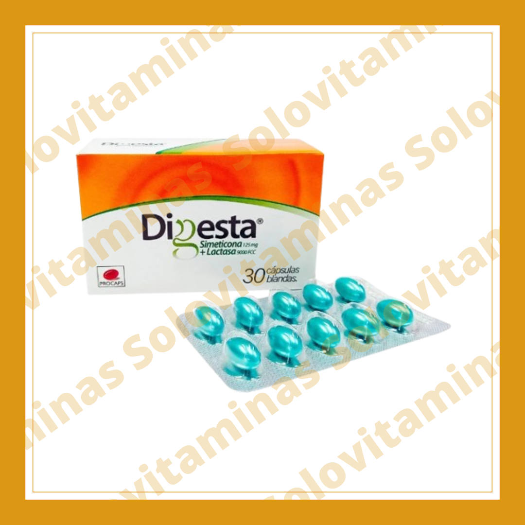Digesta 30 Cápsulas - Solo Vitaminas